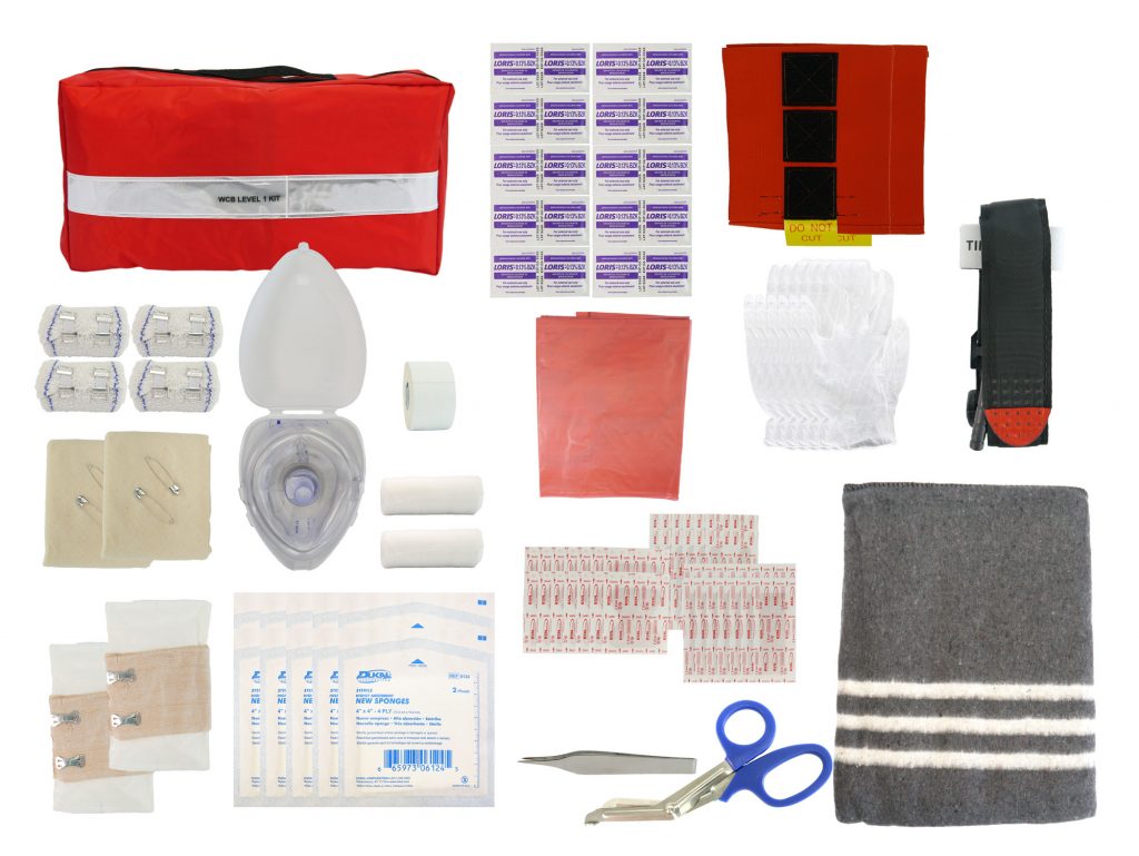 WorkSafeBC Level 1 First Aid Kit | Safety Compliance